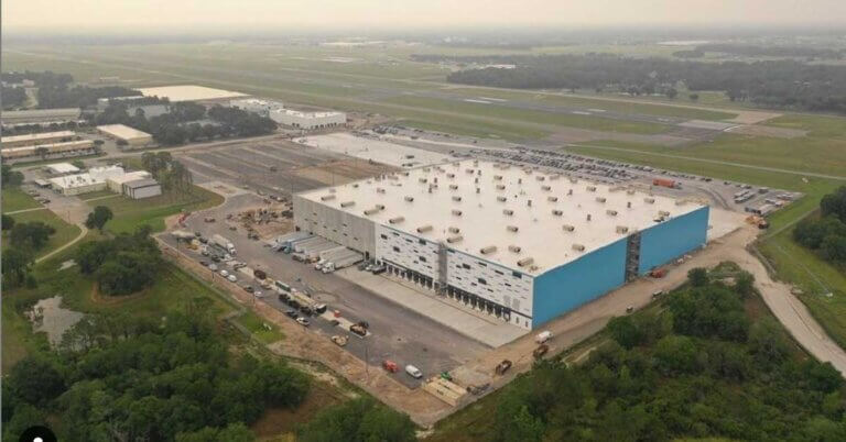 Construction Nearly Complete at Amazon Air Facility - LkldNow