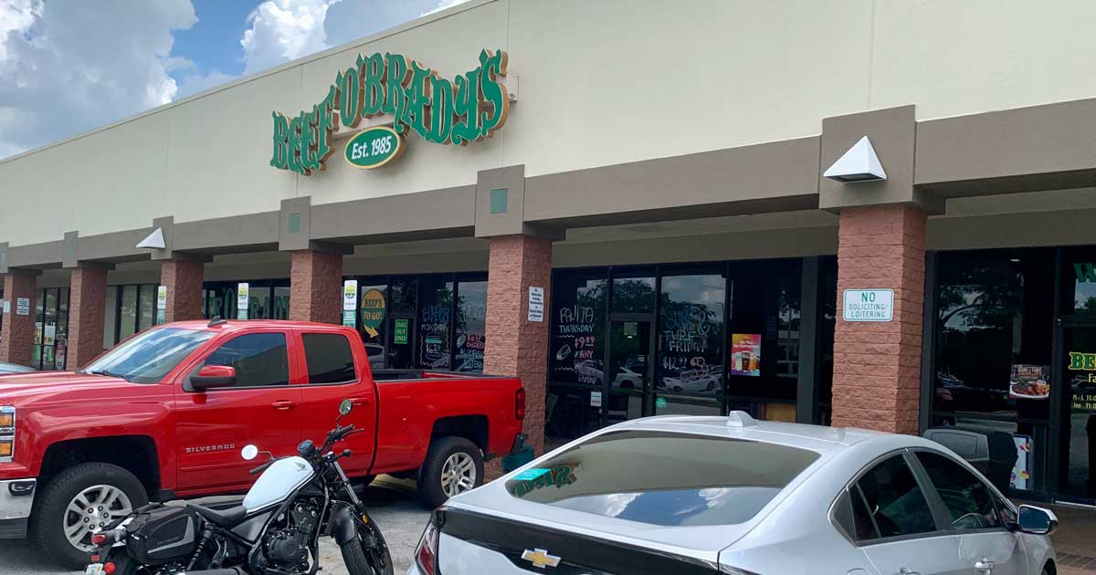 Don Bosko Looks Back on 30 Years of Beef 'O' Brady's in Lakeland - LkldNow