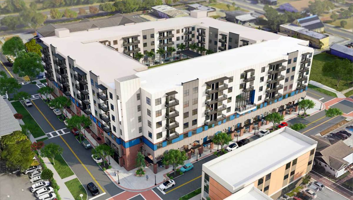 Downtown Board Approves Design of 7-Story Oak Street Complex - LkldNow