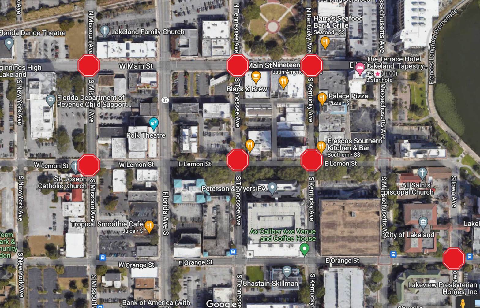 Four-way Stops Will Replace Traffic Signals at Seven Downtown ...