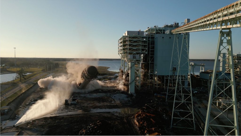 Lakeland Electric Implodes Power Plant with Blasts Heard Throughout the ...