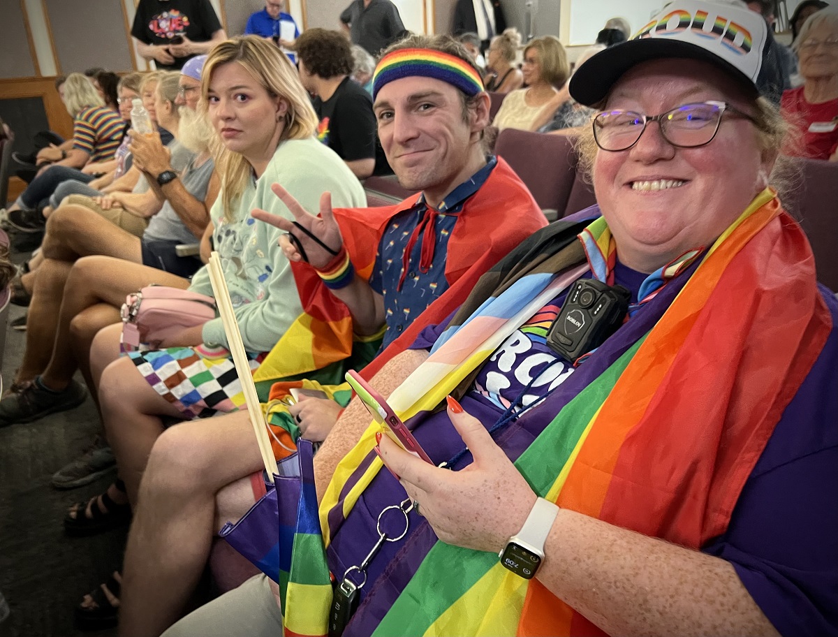 Postponement of Pride Proclamation Draws LGBTQ Supporters and ...