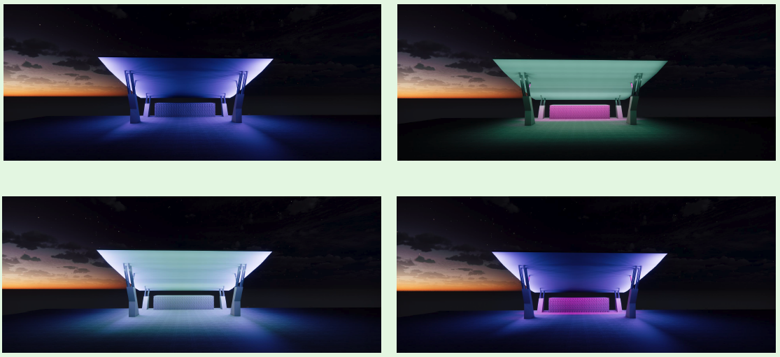 Munn Park Design Concept - Pavilion lighting - LkldNow