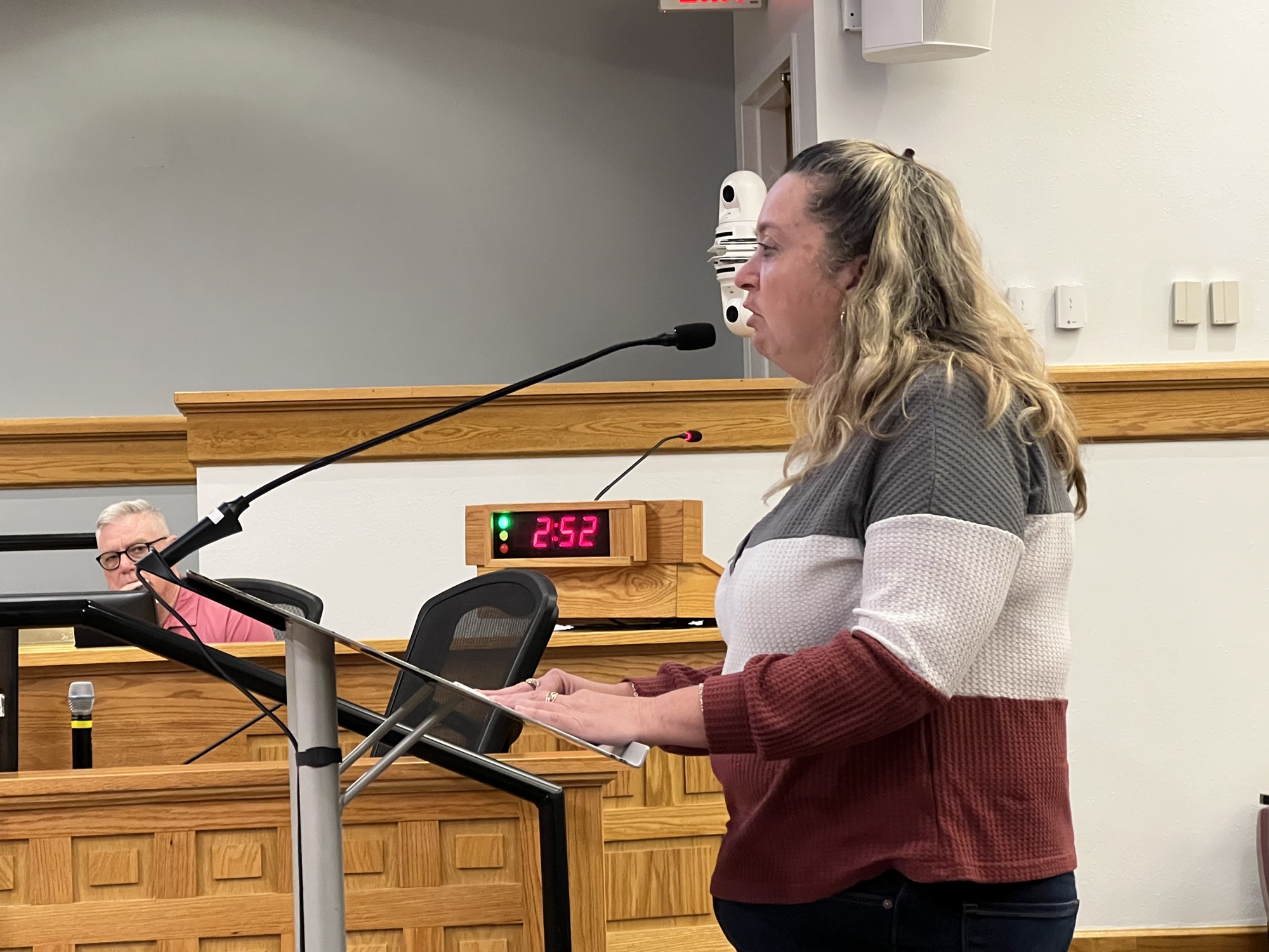 Lake Bonny Meeting Jennifer Atkins - LkldNow