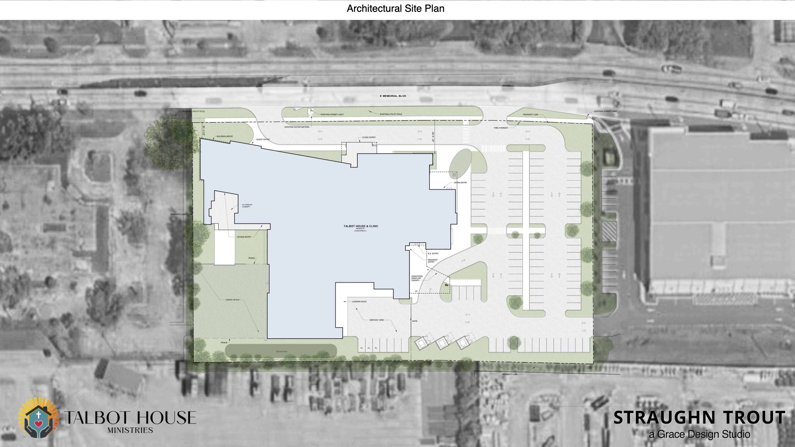 Talbot House - architectural site plan - LkldNow